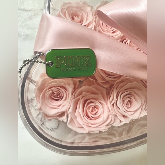 PINK Victoria's Secret | Jewelry | Pink Victorias Secret Dog Tag ...